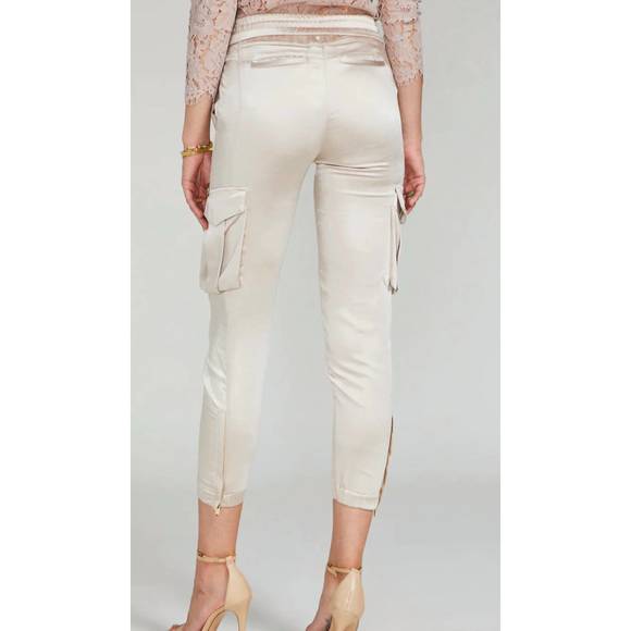 Generation Love | Pants & Jumpsuits | New Generation Love Chandra Satin Jogger In Champagne ...